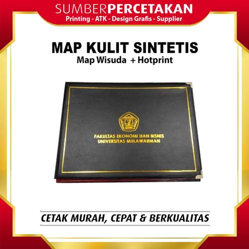 Jual CETAK MAP KULIT SINTETIS | MAP IJAZAH WISUDA + HOTPRINT MURAH ...