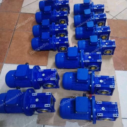 Jual Gear motor gearbox nmrv + Motor NMRV 040 dinamo 0,5HP volt 220/380 ...