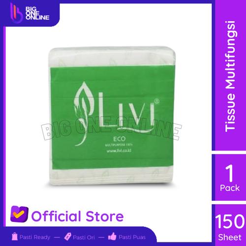 Promo Tissue Livi Eco Multipurpose 150 Sheet, Tisue Pop Up Kotak Meja ...