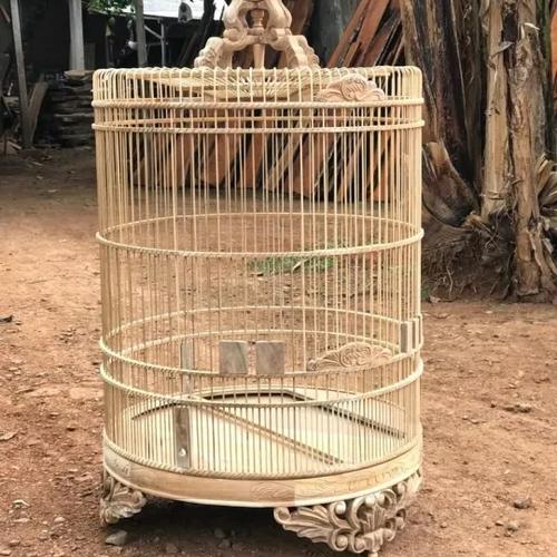 Jual Sangkar bulat sangkar murai batu ukir karawang mentahan No 2 - Kab ...