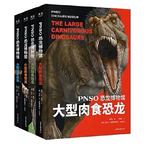 Jual PNSO book dinosaurs museum series 4 set dinosaurus buku mandarin ...