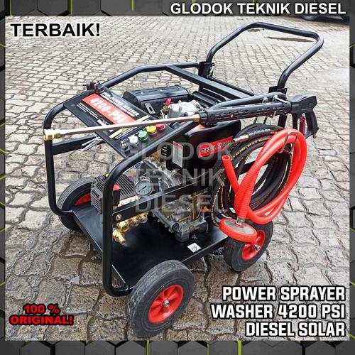 Jual Jet Cleaner Diesel High Pressure Washer Machine 290 Bar 4200 PSI ...