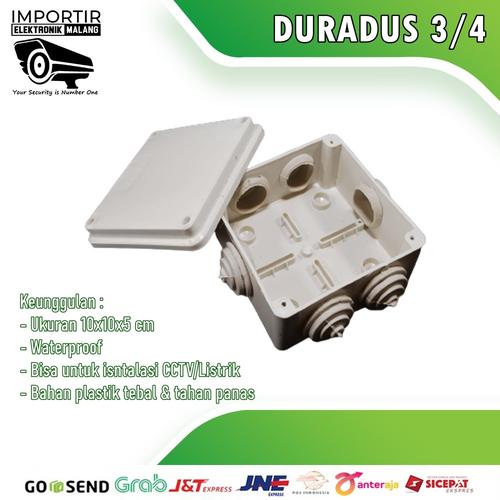 Jual Duradus / Doradus / Junction Box uk. 10.5x10.5 cm - Kota Malang ...