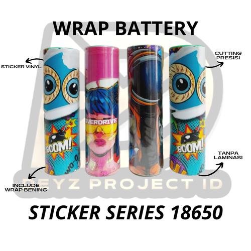 Jual Wrap Battery 18650 Sticker Series Sepasang - 1 - Kota Bandung ...