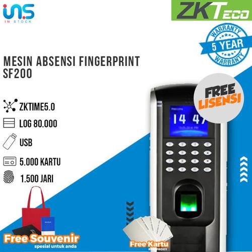 Jual Mesin Absensi Fingerprint Bisa Akses Kontrol Pintu ZKTECO SF200 - SF200 MIFARE - Jakarta ...