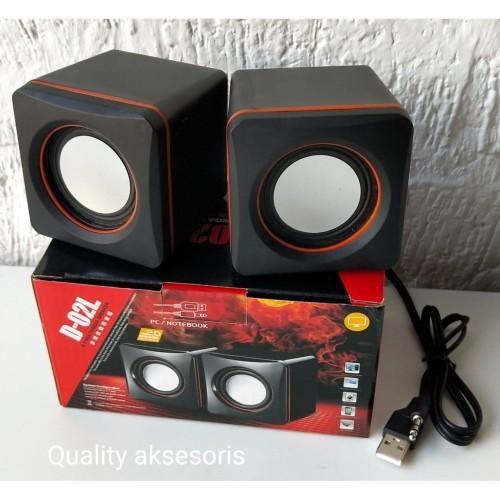 Jual Speaker USB Multimedia Mini Komputer PC/ Notebook / Laptop D-02L - Kab. Kediri - hexxacom ...