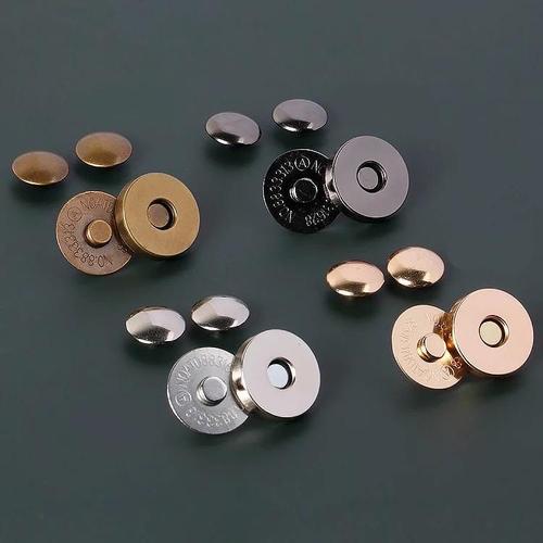 Jual Kancing Magnet 12 mm TEBAL KECIL - Magnet Tas - Black Nekel ...