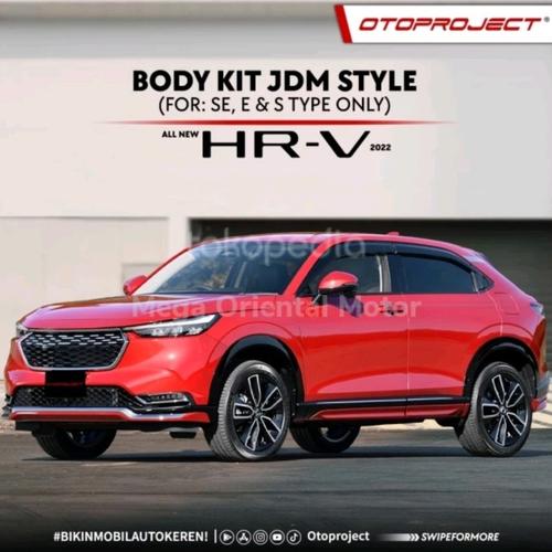 Jual Body Kit Glossy Black Style Otoproject All New HRV RS 2022-2023 ...