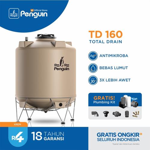 Jual Tangki/Toren/Tandon Air Penguin TD 160 1500 liter Rota 4 - Kota Medan - HomzKitz | Tokopedia