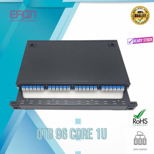 Jual OTB ODF 96 Core Module Panel LC UPC 1U 19 inches singlemode rack ...