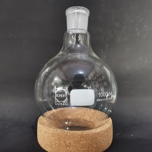 Jual Boiling flask round bottom 1L labu didih alas bulat 1000 ml Duran ...