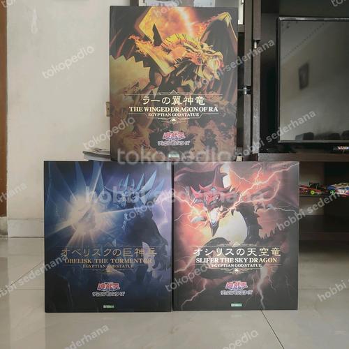 Jual SET Juukouchoudai Figure The Winged Dragon of Ra, Obelisk , Osiris ...