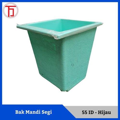 Jual Bak Air Mandi Fiber | Fibre Segi 55 ID Hijau - Jakarta Barat ...