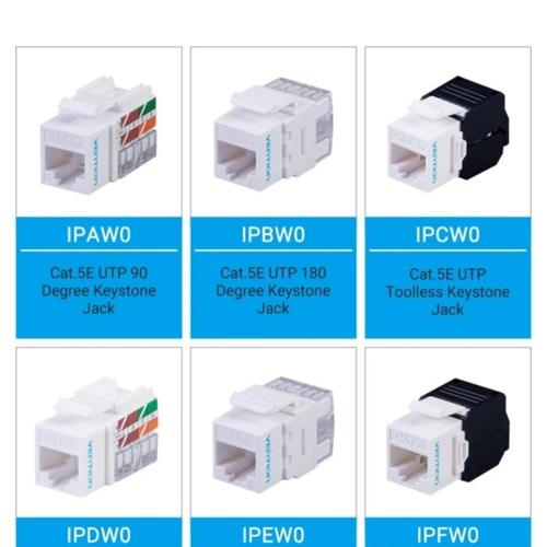 Jual Vention Modular RJ45 Ethernet LAN Cat5 Cat6 Cat 6 Barrel Extender ...