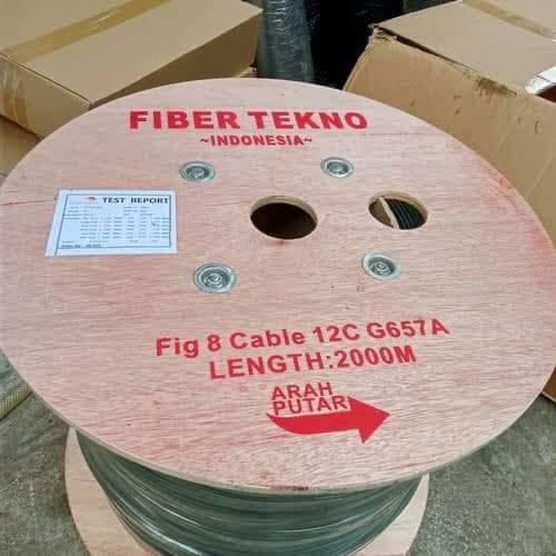 Jual KABEL 12 CORE FIG8 2KM MEREK FIBERTEKNO - Kota Tangerang Selatan ...