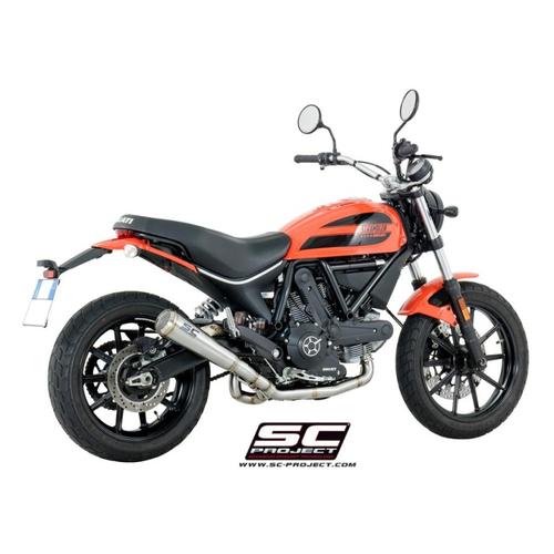 Jual SC PROJECT Knalpot Twin Conic Ducati Scramble 400 Full System ...