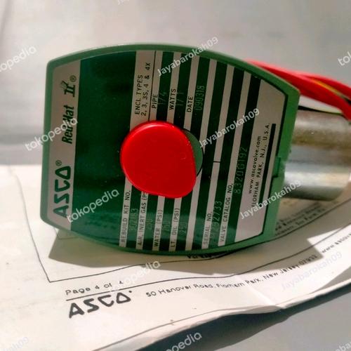 Jual solenoid valve ASCO 8320G192 / S028423 3way 1/4" - Kota Tangerang ...