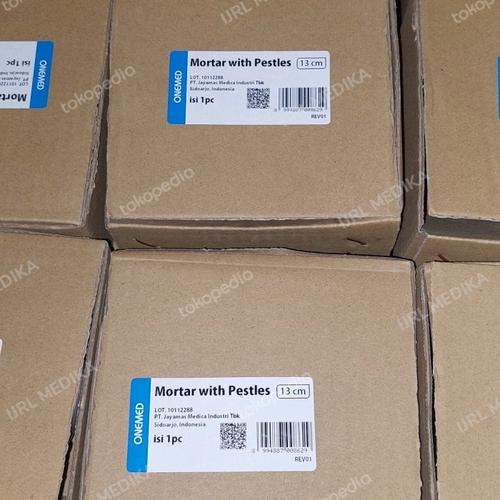 Jual mortal with pestle/morta 13cm onemed/ulekan obat - Jakarta Timur ...