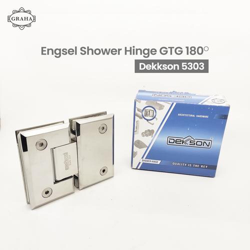 Jual Engsel Shower Hinge Dekkson 5303 Glass to Glass 180 - Kota Medan ...