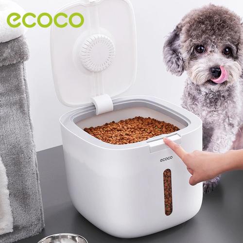 Jual Ecoco E2005 Pet Food Barrel Large 10L- Tempat Makan Hewan ...