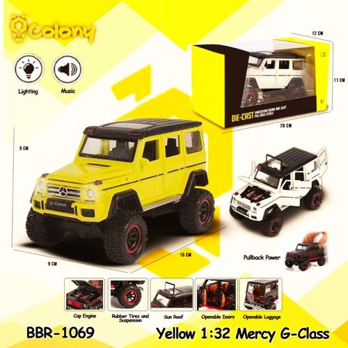 Jual BBR1069 Kuning Mercy G Class Diecast Mainan Anak Mobil Diecast ...