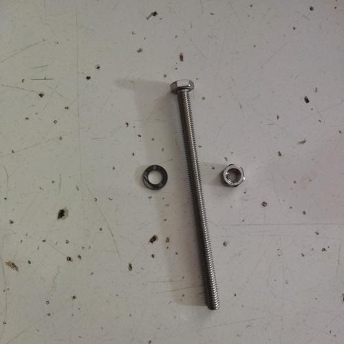 Jual baut+mur+ring plat stainless m6x100 kunci 10 - Kab. Tangerang ...