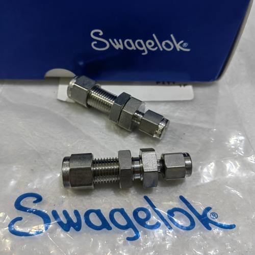Jual Bulkhead Red Union 1/4" OD x 1/8" OD SS316 Swagelok SS-400-61-2 ...