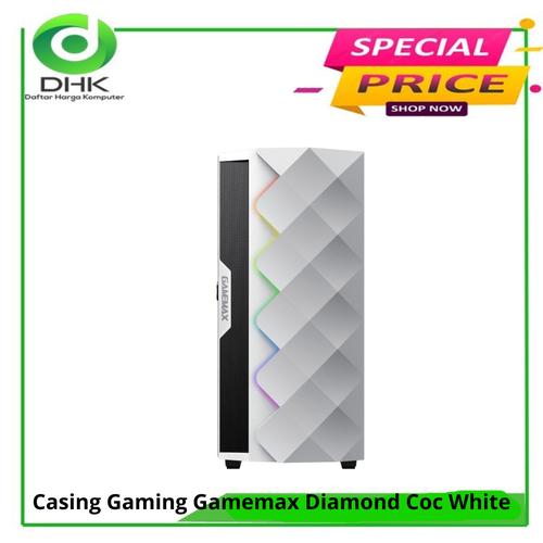 Jual Casing Gaming Gamemax Diamond Coc White - Jakarta Pusat - Daftar ...