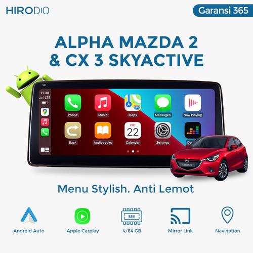Jual HEADUNIT OEM MAZDA 2/CX-3 SKYACTIV – HEADUNIT HIRO ALPHA DOUBLE DIN - Kota Surabaya - HG ...