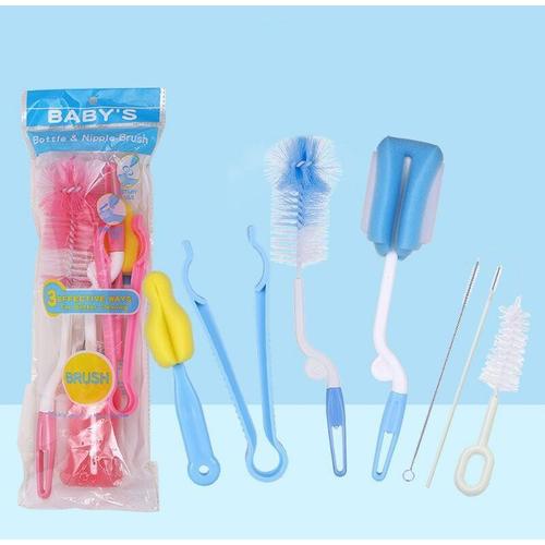 Jual Set Sikat Cuci Pembersih Botol Dot Bayi Set Bottle Brush Baby ...
