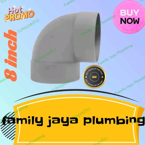 Jual Elbow / Knee 8 inch PVC D Merk CM Taiwan 90 Derajat - Jakarta ...