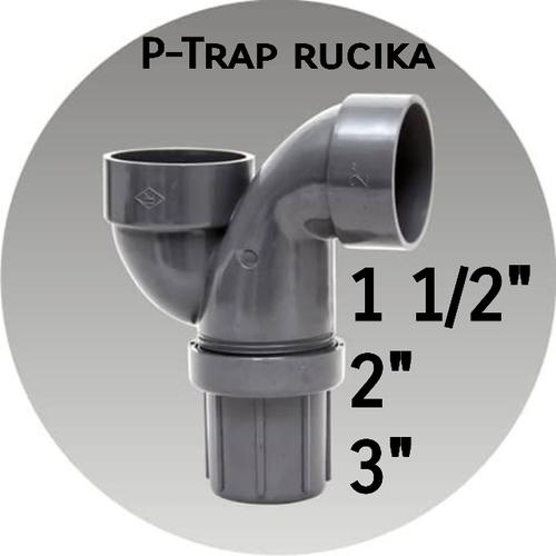 Jual P trap 11/2 1,5 2 3 inch D Rucika P-trap Leher angsa Gulu banyak ...