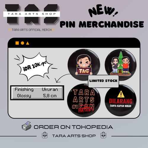 Jual Pin Tara Arts (Variants) - TaraArtsHater - Kota Tangerang Selatan ...