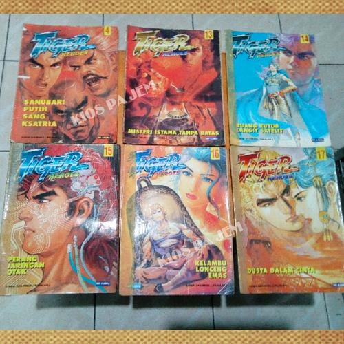 Jual Komik Tiger Heroes, Tony Wong paket A : 6 buku - Kab. Bandung ...