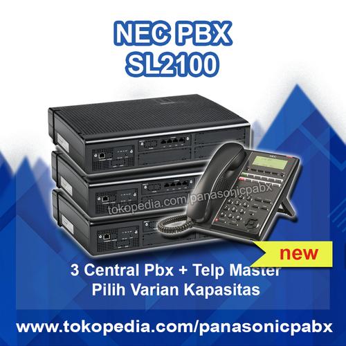 Jual Pabx NEC SL2100 3 central include Telepon Digital 12TXH - 12CO 96Ext - Jakarta Timur - PABX ...