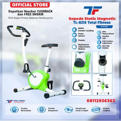 Promo tl 8215 mini bike belt |sepeda fitnes statis belt total - Biru ...