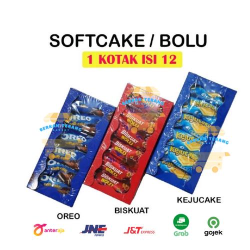 Jual Oreo Soft Cake / Biskuat Soft Cake / Keju Cake Kue Bolu Coklat ...