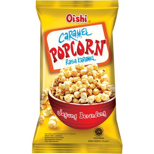 Jual Oishi PopCorn / Pop Corn Oishi karamel ( Kemasan Mini ) isi 10 ...