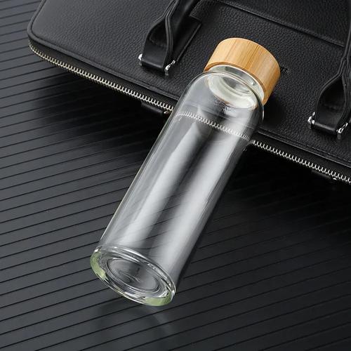 Promo Botol Kaca estetik 1000ML Gelas Kaca Tempat Minum - 1000ml+buble ...