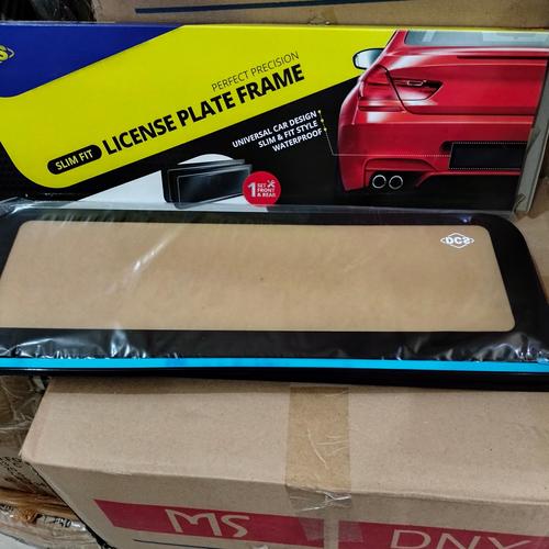 Jual Frame Plate Number / bingkai plat nomor w/glass , utk semua jenis ...