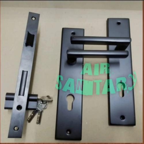 Jual Handle pintu Soligen hitam black komplit set - Jakarta Pusat - AIR ...