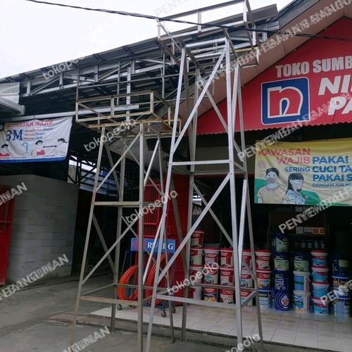 Jual menara air menara toren 3 meter 1000 liter besi 3,7mm bukan las ...