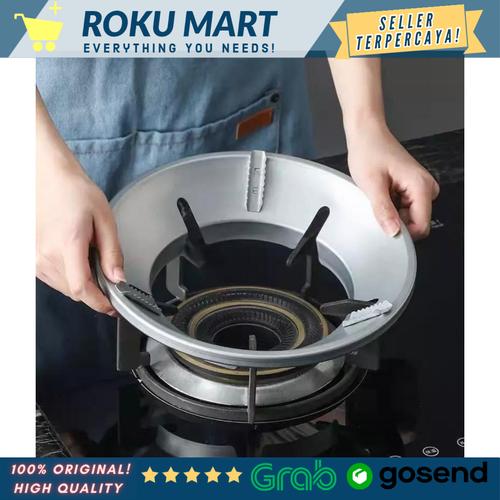 Jual Tatakan Alas Penutup Penghemat Kompor Gas Bulat Stainless Steel ...