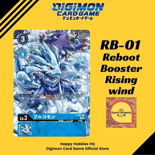 Jual Digimon Card Game RB1 Bulucomon P-067 Paralel Promo - Kota ...
