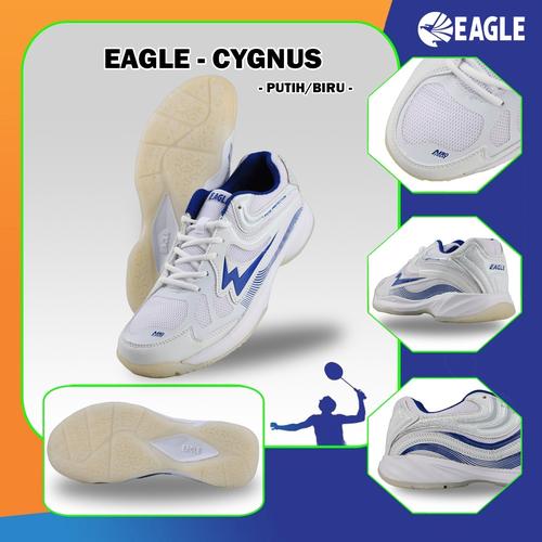 Promo SEPATU BADMINTON EAGLE CYGNUS BADMINTON SHOES ORIGINAL - BIRU HITAM, 42 - Jakarta Barat ...