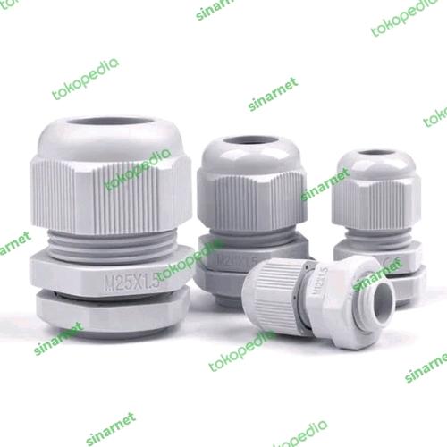 Jual cable gland M16 pvc plastik kabel gland M16 ori - Hitam - Jakarta ...
