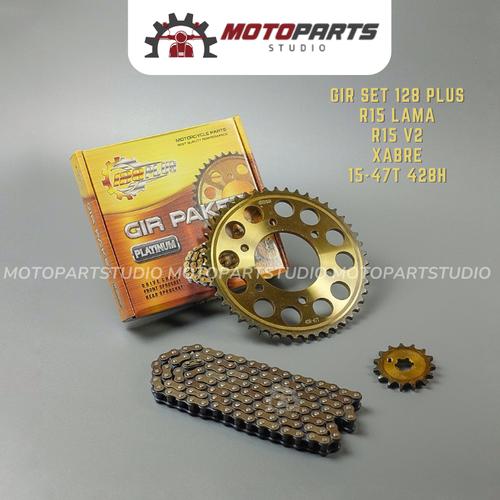 Promo GEAR GIR SET GIR PAKET R15 V1 V2 XABRE 15 47T 428H - Jakarta ...