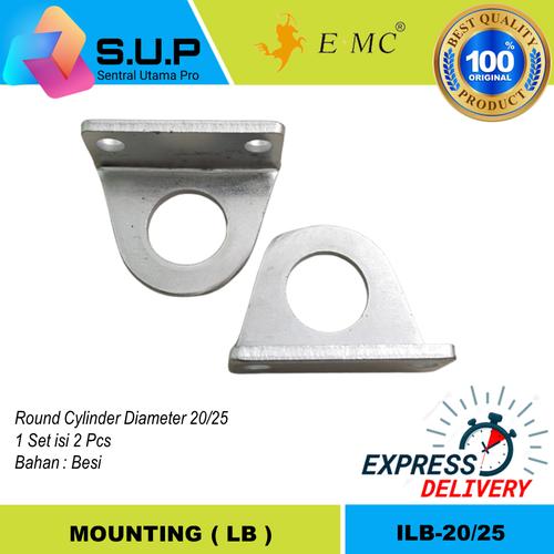Jual MOUNTING ( LB ) ILB-20/25 FOR ROUND CYLINDER UKR 20/25 EMC ...