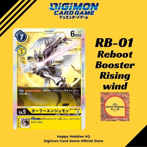 Jual Digimon Card Game RB1 Holyangemon Magnaangemon BT1-060 Super Rare ...