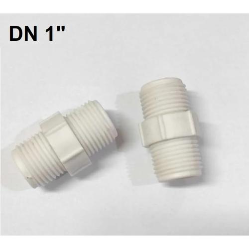 Jual Double Nipple PUTIH PVC-U AW 1" Dobel Nepple Nepel Nipel 1 Inch ...
